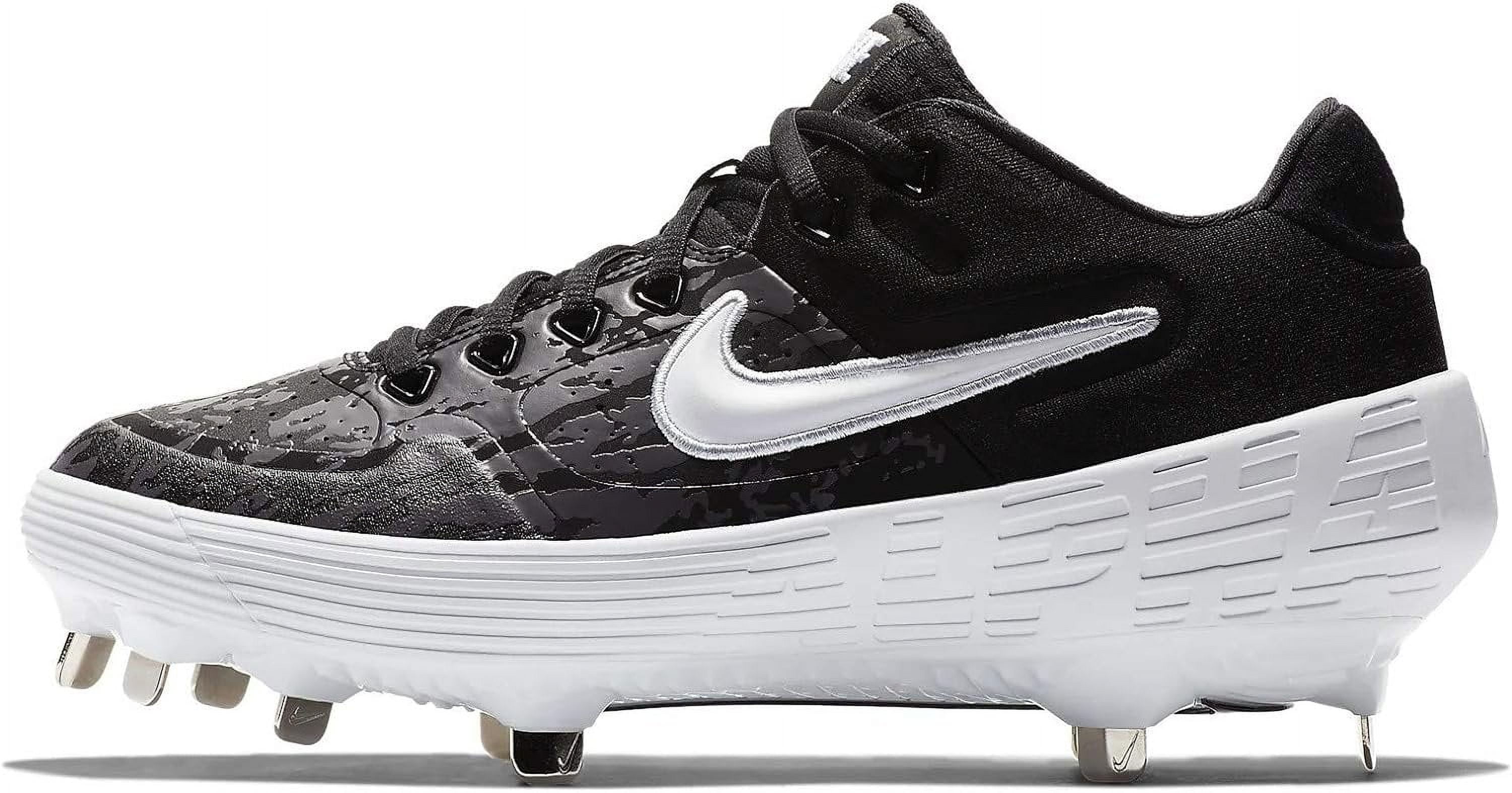 Nike Women's Alpha Huarache Elite 2 Fastpitch Softball Cleats Black ...