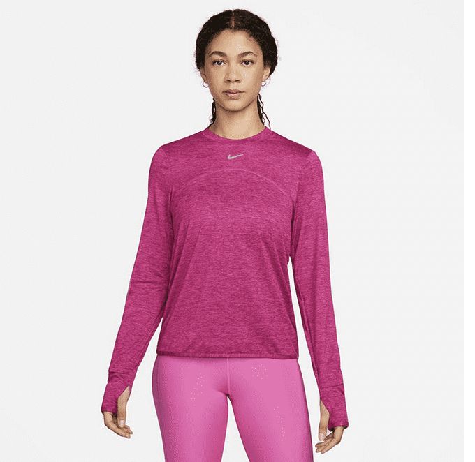 Nike | Women's Dri-FIT Swift Element UV Crew Long Sleeve Top - Walmart.com
