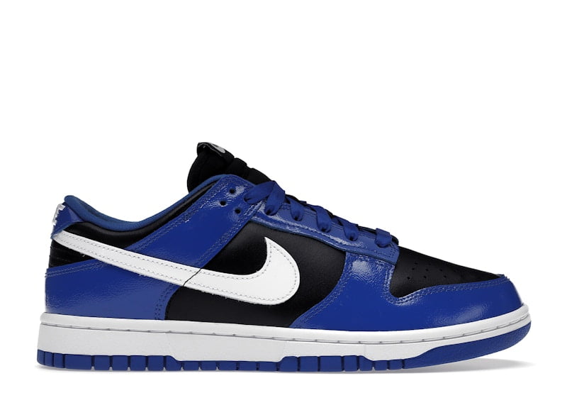 Nike Women's Dunk Low Essential Game Royal Black White Shoes, from ...