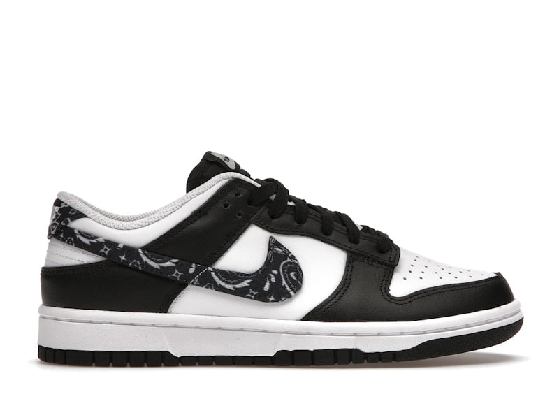 Nike Women's Dunk Low Essential Paisley Pack Black Shoes, from StockX ...