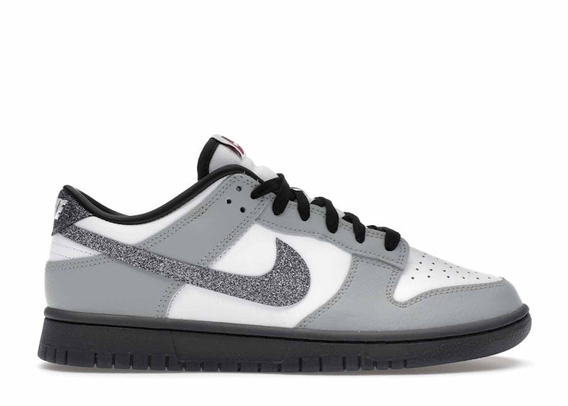 Nike Women's Dunk Low LX Glitter Swoosh White Light Smoke Grey, from ...