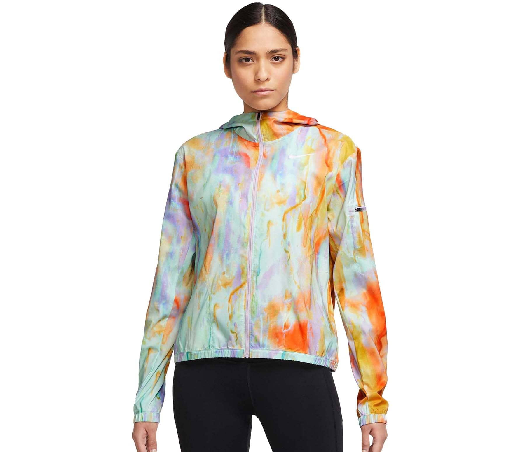 Nike Women's Lightweight Packable Full Zip Running Jacket (Medium ...