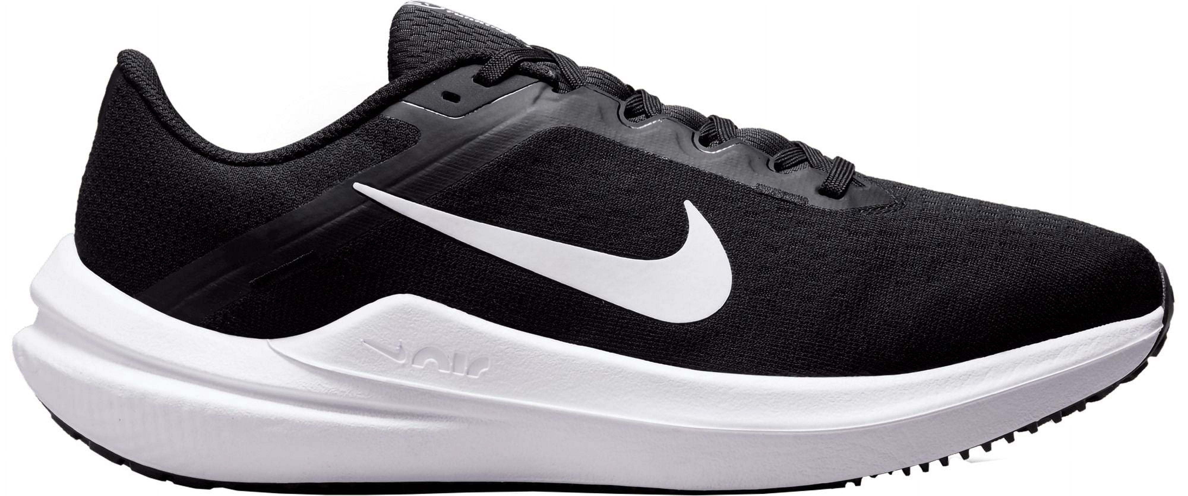 Nike Women's Winflo 10 Running Shoes (Black White Black, 6, Medium/B ...