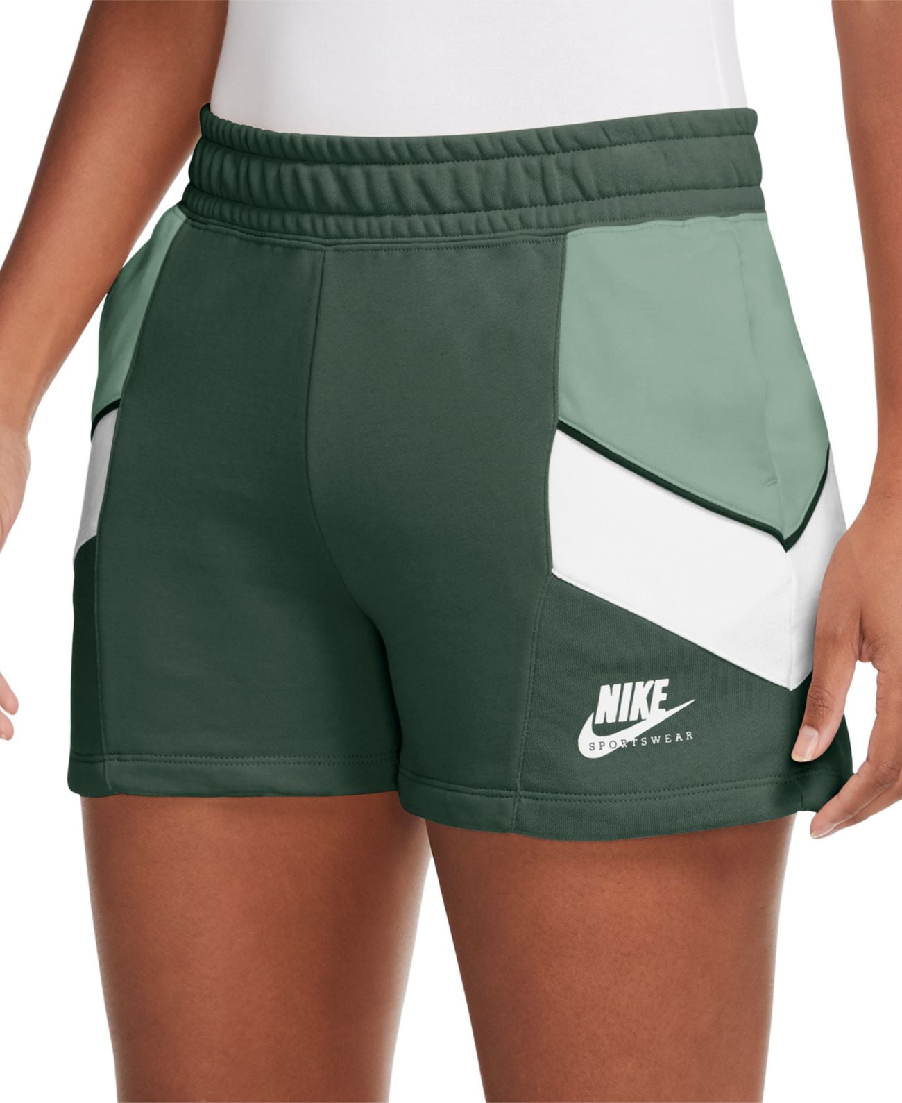 Nike Womens Colorblocked Pull-On Shorts - Walmart.com