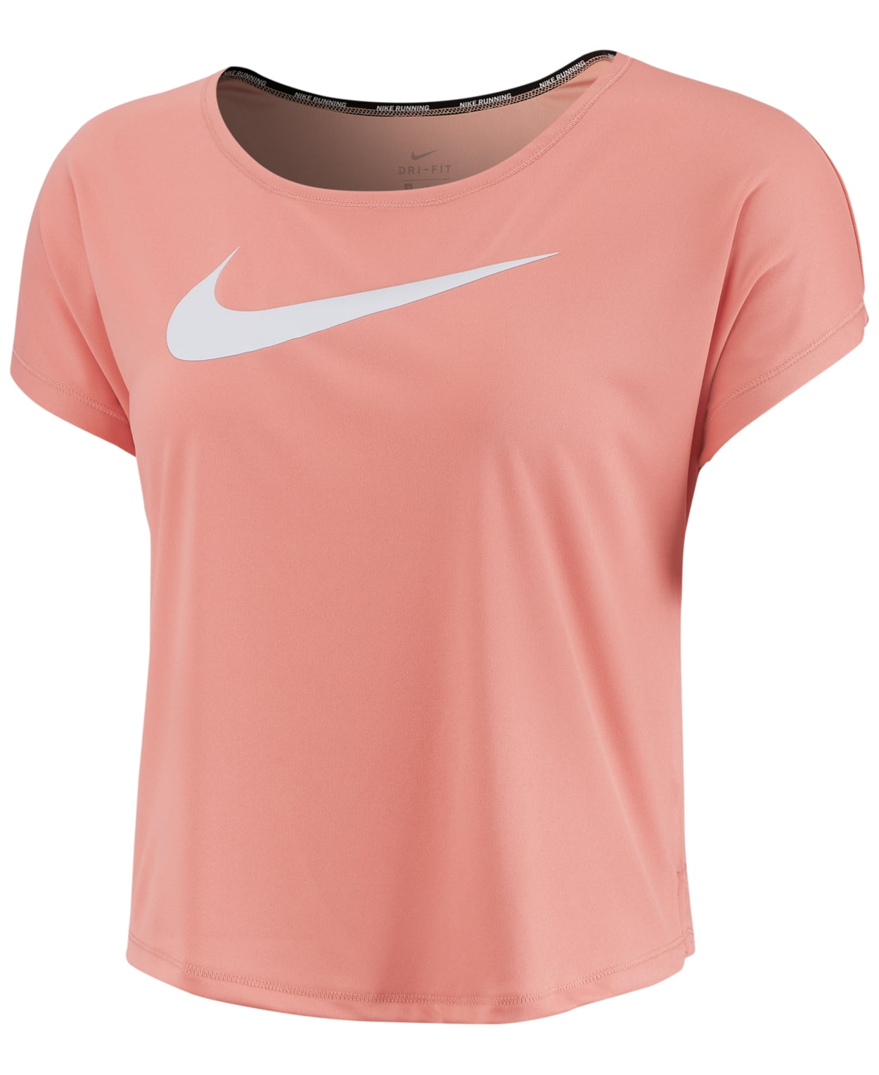 Nike Womens Logo Graphic Short Sleeve Jewel Neck T-Shirt - Walmart.com