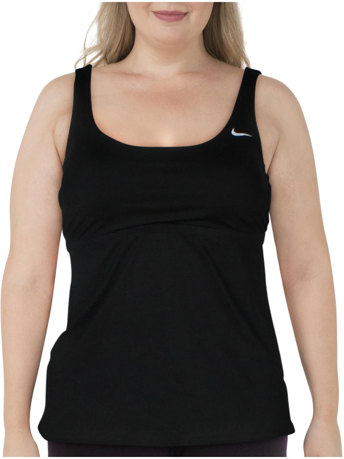 Nike Womens Logo Sport Tankini Swim Top - Walmart.com