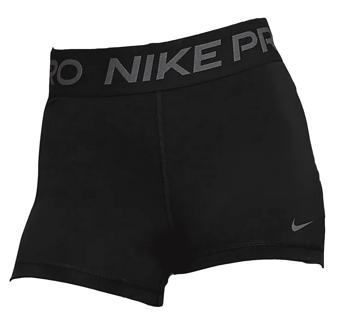 Nike Womens Pro 365 3 Shorts Black/Iron Grey Large - Walmart.com