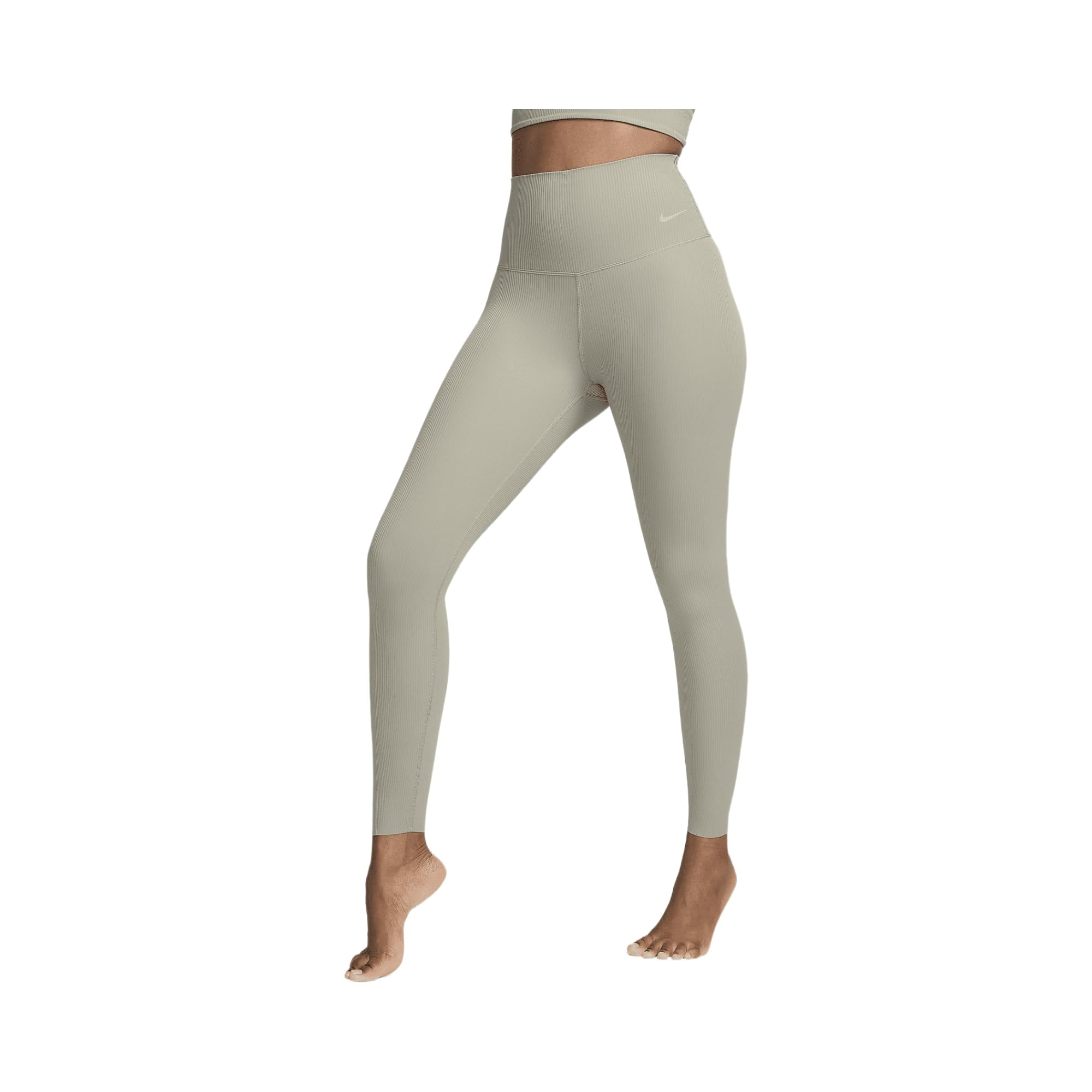 Nike Zenvy Rib Women's Gentle-Support High-Waisted 7/8 Leggings (HF1443 ...