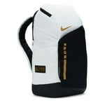 Nike Hoops Elite Basketball Backpack, White Gold, 32L, Air Cushion ...