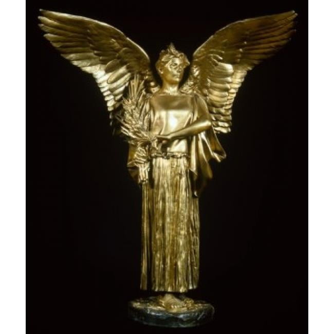 Nike by Jean Lon Greme Bronze Sculpture 1824-1904 Poster Print - 18 x ...