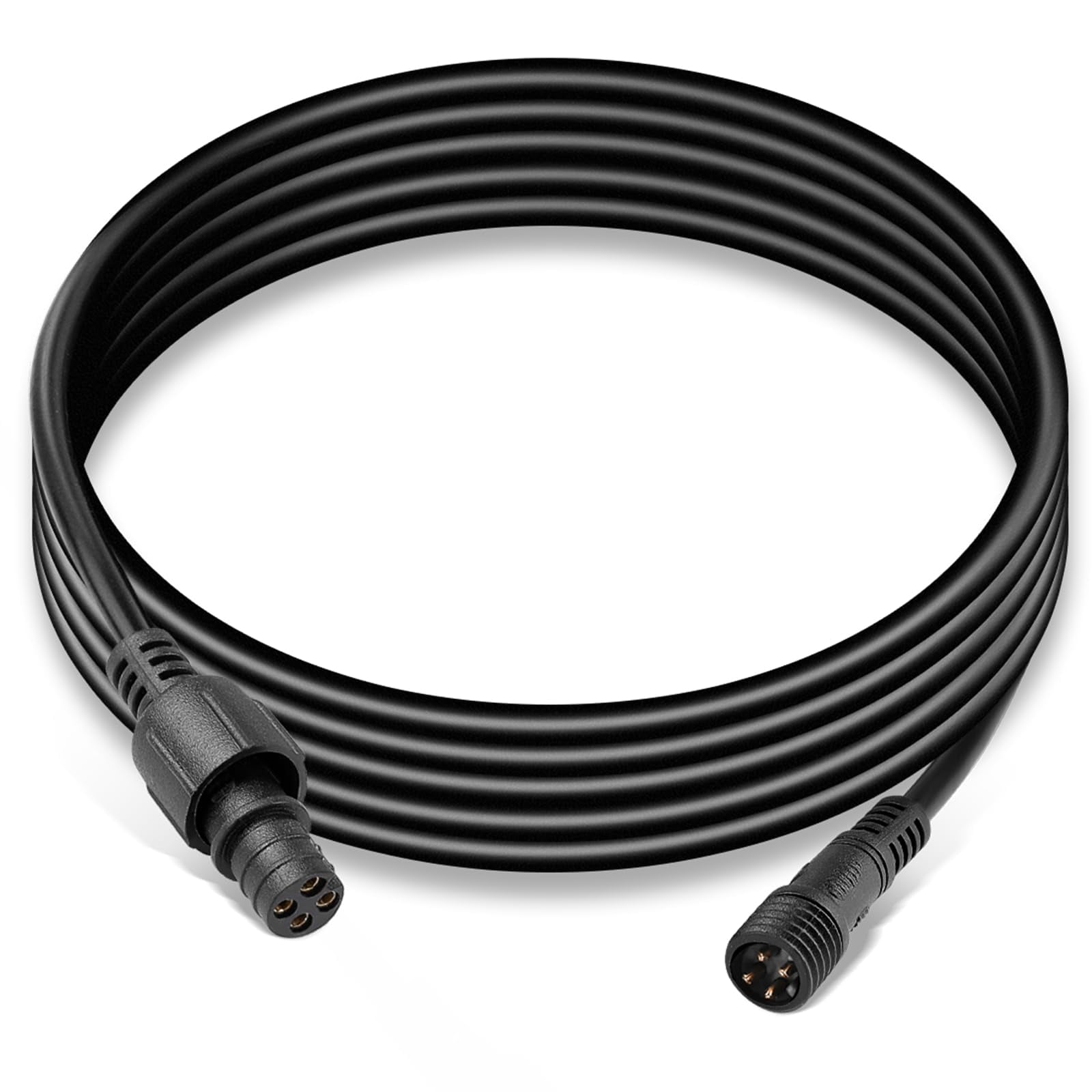 Niking Auto Rock Lights DHF10 Extension Wire, 9.8FT 4 Pin RGB Cable ...
