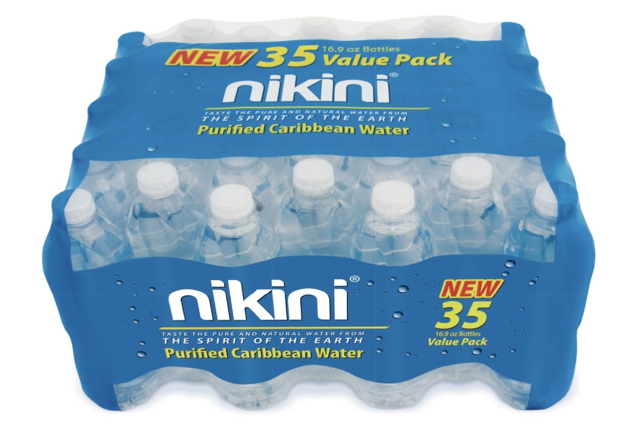 Nikini Water, 35 Pack 16.9 fl oz Plastic Bottle - Walmart.com
