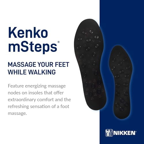Nikken Kenko mSteps - Insoles 20213 - Women’s Shoe Sizes 5-9, Pair, Cut ...