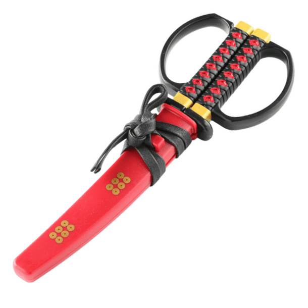 Nikken Samurai Sword Scissors, Katana-Inspired with Display Stand ...