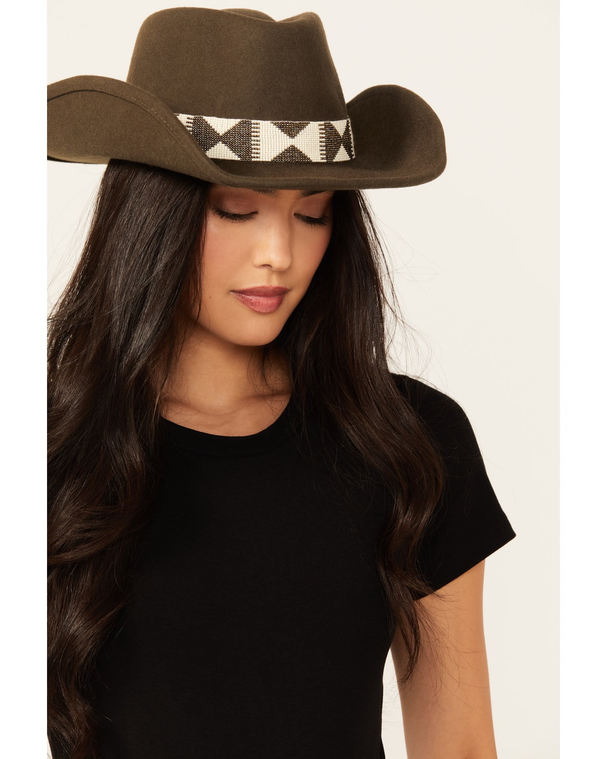 Nikki Beach Women's Moss Kaia Beaded Fedora - NBB0049 One Size ...