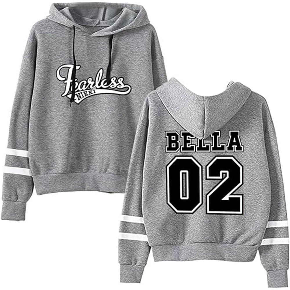 Nikki Bella Merch Fearless Fashion Hoodie Unisex Pocketless Double ...