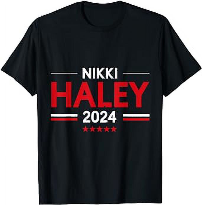 Nikki Haley for President Nikki Haley 2024 Campaign T-Shirt - Walmart.com