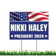 President Donald Trump Big Head Yard Sign, 19" x 14" - Walmart.com