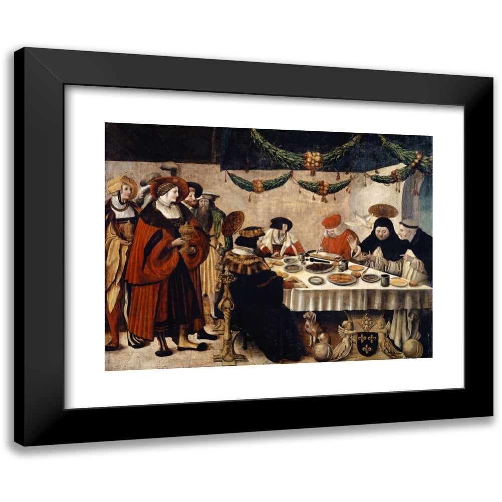 Niklaus Manuel 24x19 Black Modern Framed Museum Art Print Titled ...