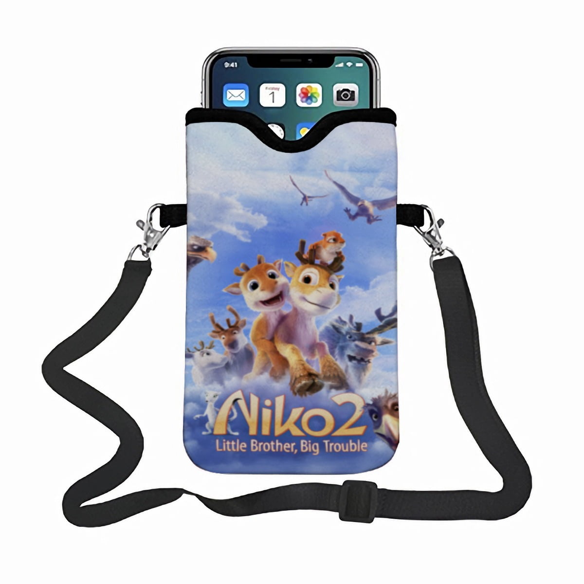 Niko Movie phone bag, featuring an adjustable strap small satchel that ...