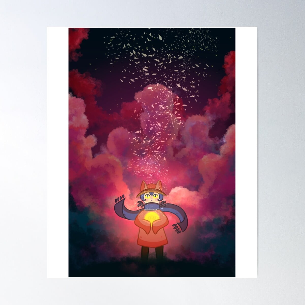 Niko (Oneshot) Poster Wall Art, Modern Wall Decor For Living Room ...