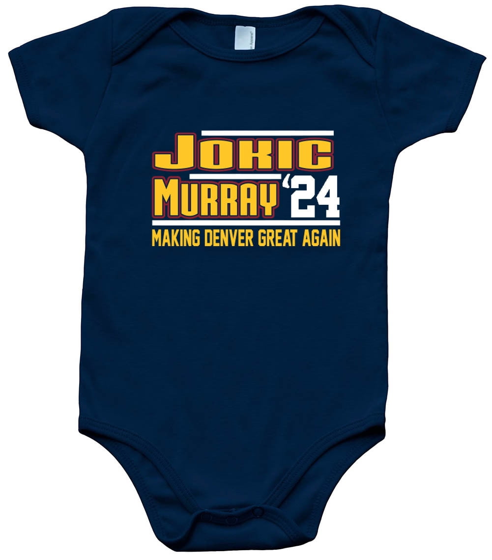 Nikola Jokic Jamal Murray 2024 Denver Baby 1 Piece - Walmart.com