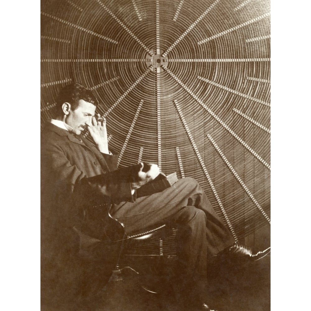 Nikola Tesla (1856-1943). Namerican Electrician And Inventor. Born In ...