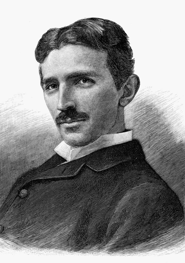 Nikola Tesla (1856-1943). /Namerican Electrician, Physicist And ...