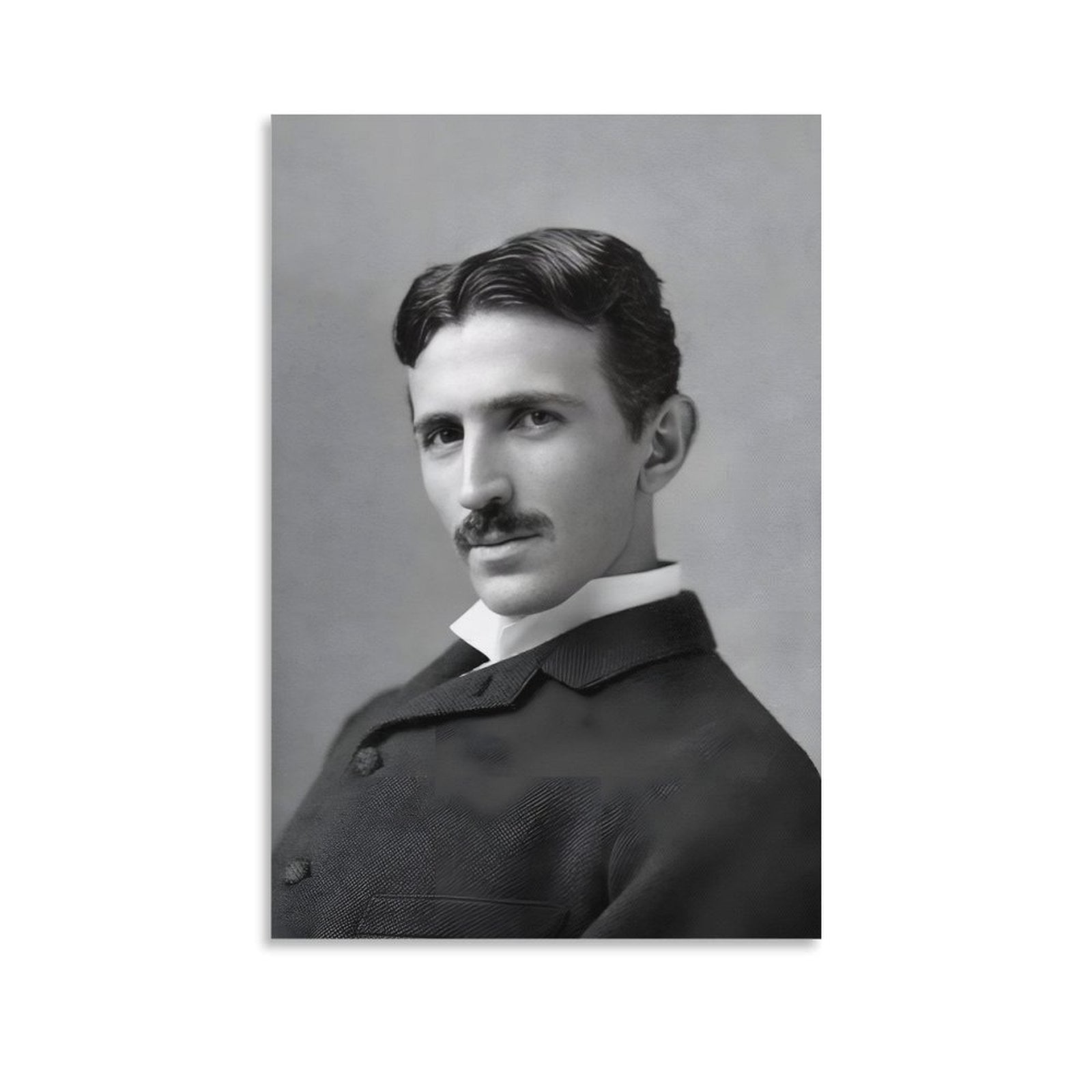 Nikola Tesla Portraits Poster Poster Decorative Painting Canvas Wall ...