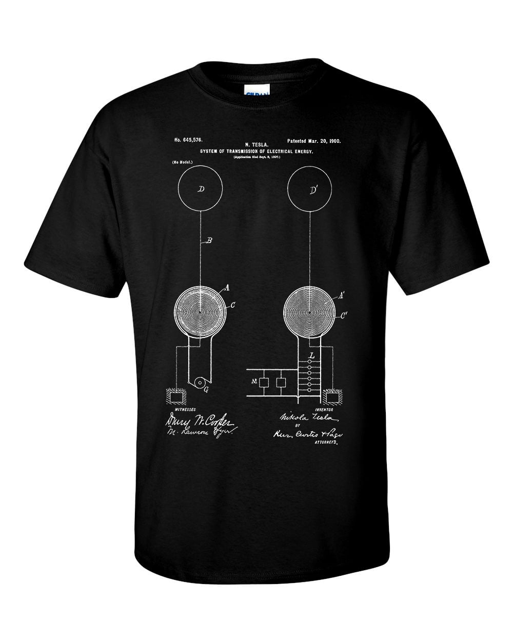 Nikola Tesla System of transmission of electrical energy Wireless T ...