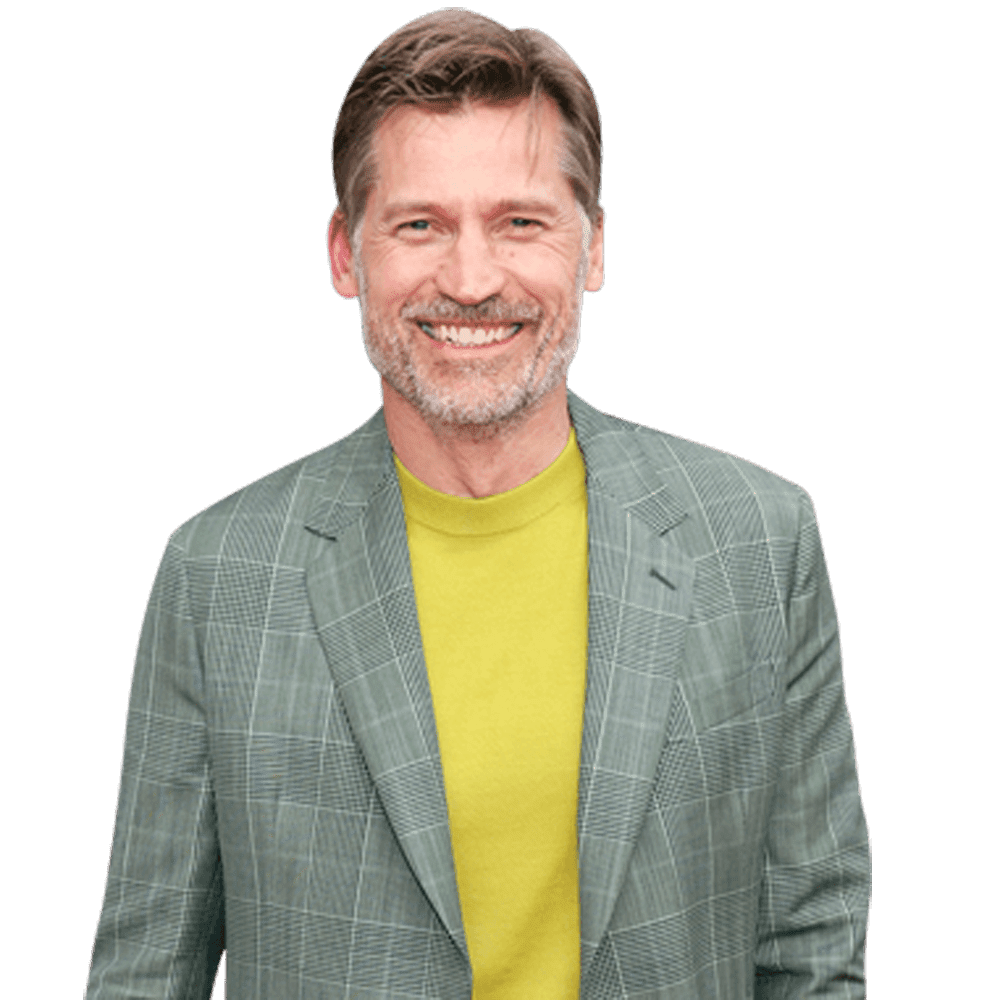 Nikolaj Coster-Waldau (Green Top) Half Body Buddy Cutout - Walmart.com