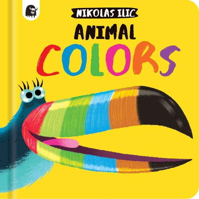 Nikolas ILIC's First Concepts Animal Colors, Book 3, (Board Book ...