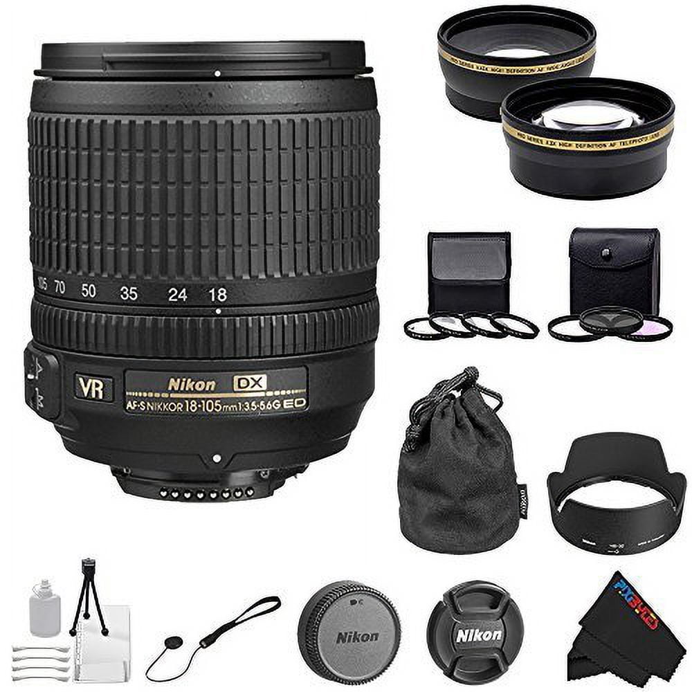 Nikon 18-105mm f/3.5-5.6 AF-S DX VR ED Nikkor Lens for Nikon Digital ...