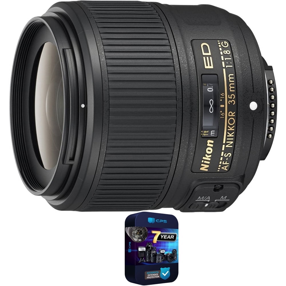 Nikon 2215 AF-S NIKKOR 35mm f/1.8G ED FX-Format Lens For F Mount ...