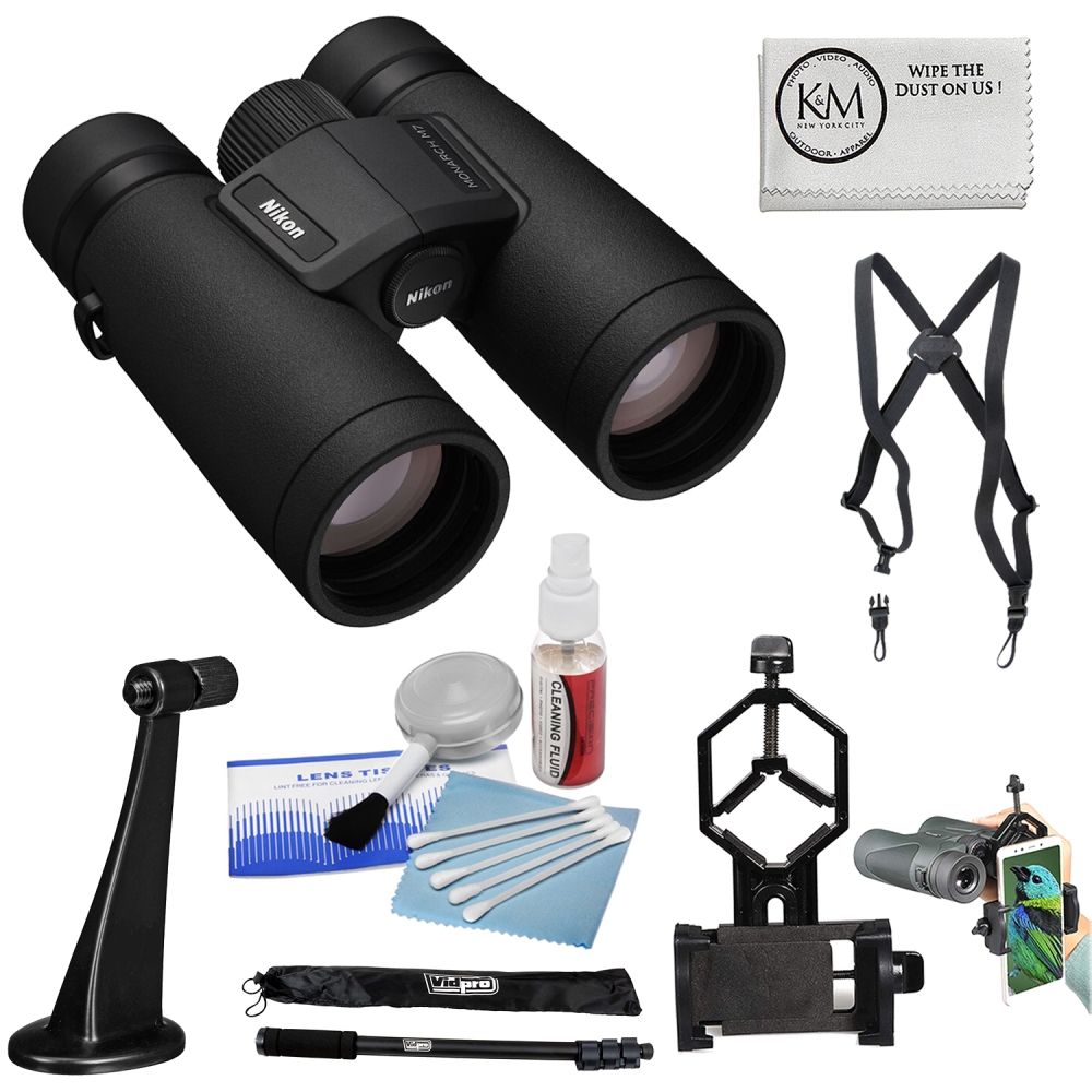 Nikon 8x42 Monarch M7 Binoculars Bundle with Binocular Harness ...