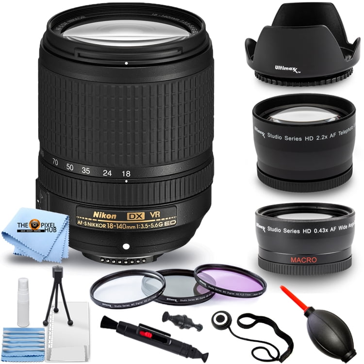 Nikon AF-S DX NIKKOR 18-140mm f/3.5-5.6G ED VR Lens (White Box ...