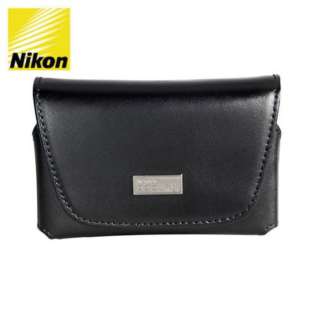 Nikon Black Leather Horizontal Case - Walmart.com