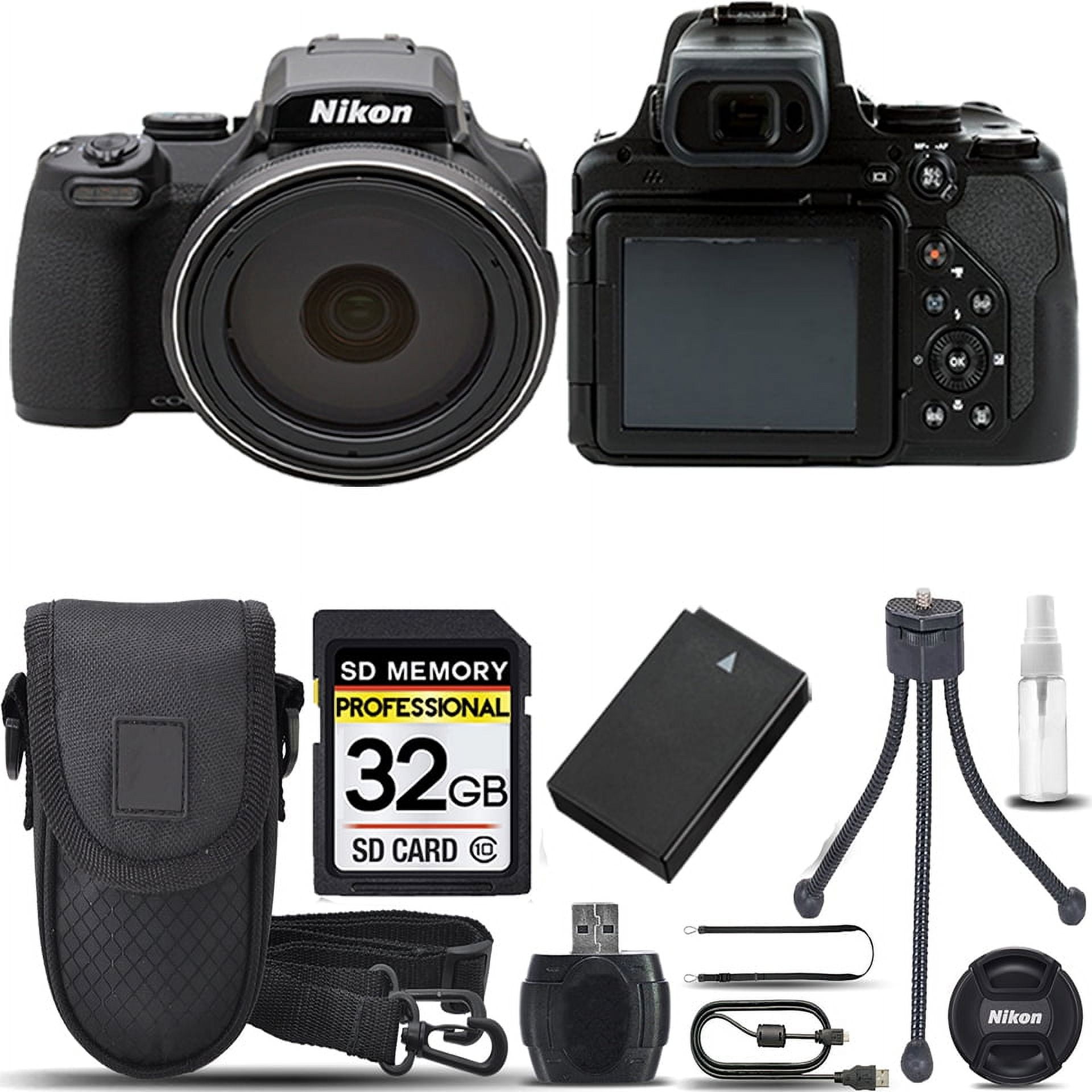 Nikon COOLPIX P1000 Professional Camera with 83x Optical Zoom, WiFi ...