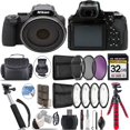 Nikon COOLPIX P1000 DSLR Camera, Professional Photography, 32GB Bundle ...