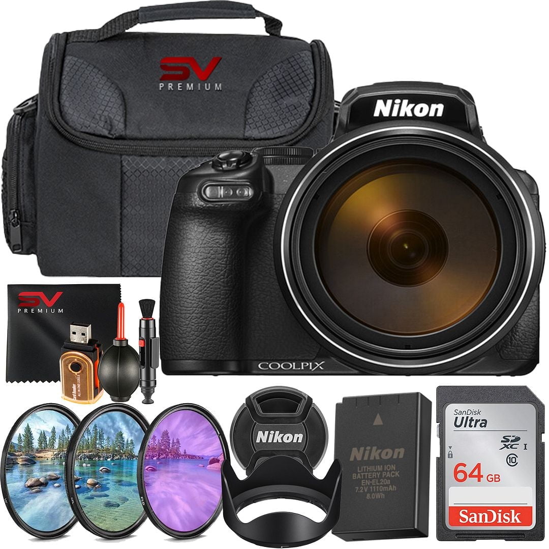 Nikon P1100 Super Zoom Kit - Photography studio setups - Walmart ...