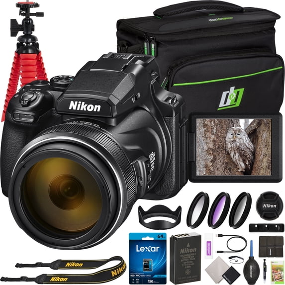 Nikon COOLPIX P1100 Superzoom Digital Camera | 125x Optical Zoom with ...