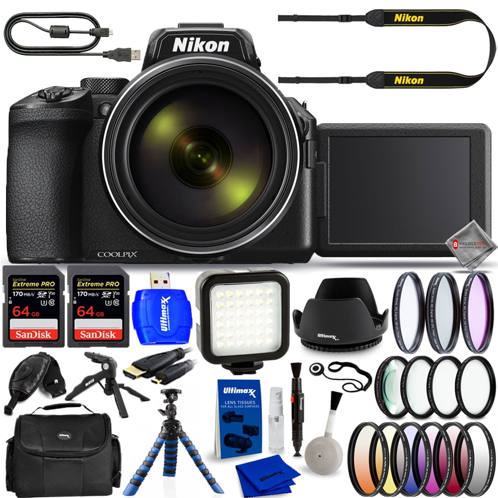 Nikon COOLPIX P950 Digital Camera + 128GB + Filter Kit Bundle ...