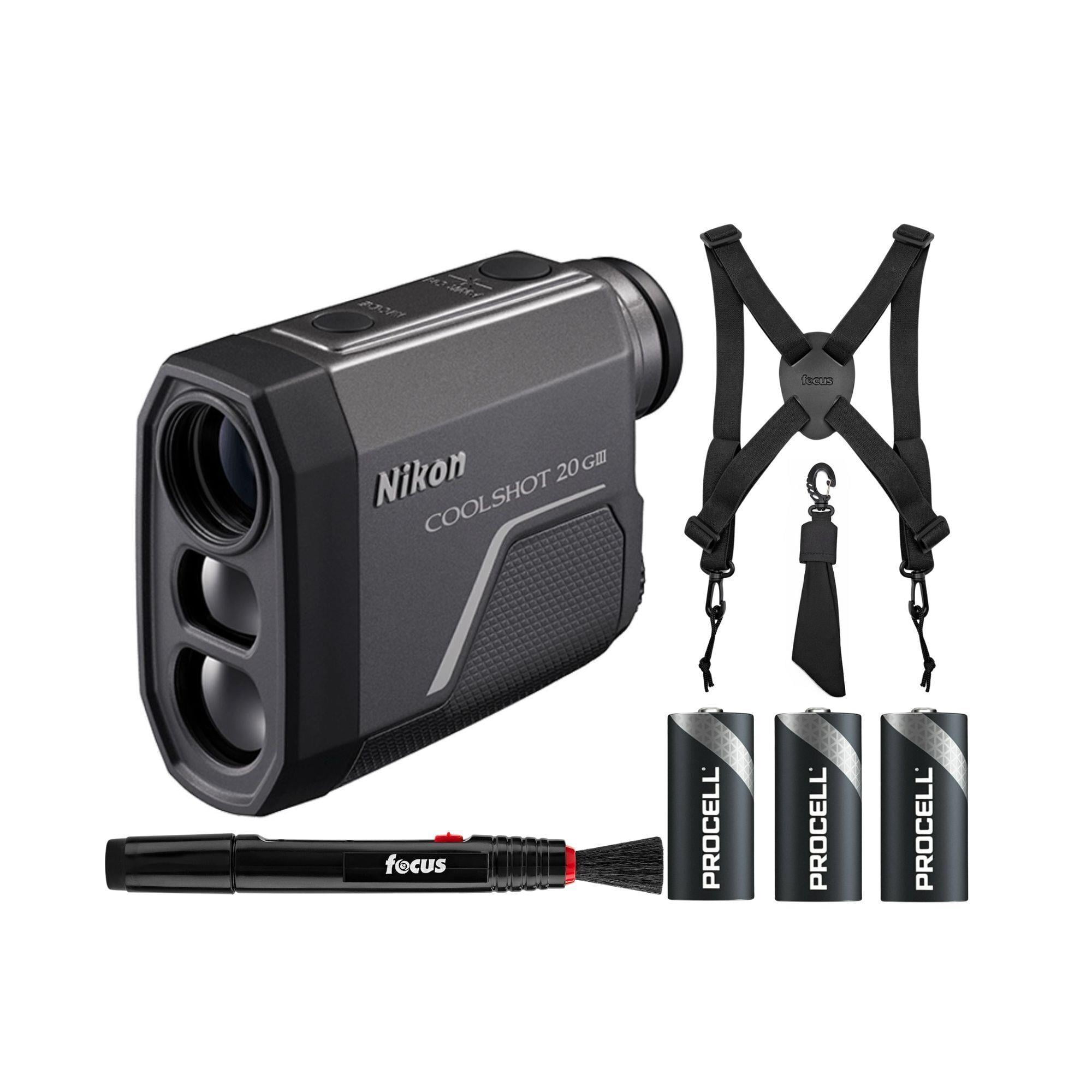 Nikon CoolShot 20 GIII 6x Monocular Laser Rangefinder with Harness ...