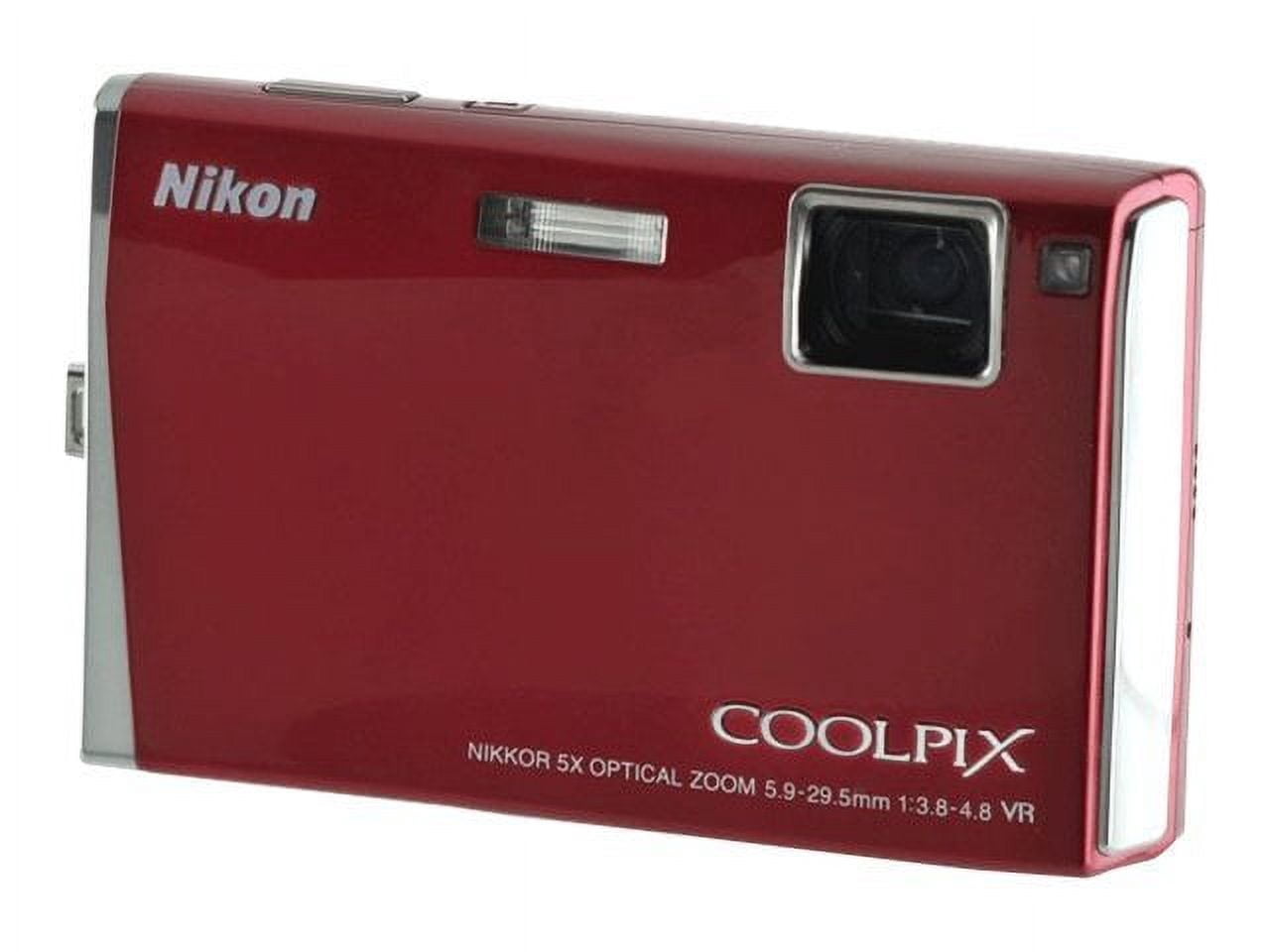 Nikon Coolpix S60 - Digital camera - compact - 10.0 MP - 5x optical ...