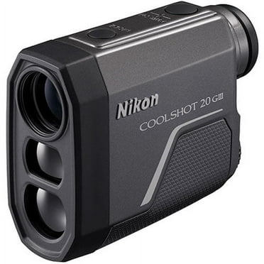 Nikon CoolShot 50i Golf Laser Rangefinder with Magnet, Case, Grey/Black ...