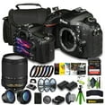 Nikon D7200 DSLR Camera 24.2MP DX Format with 18-140mm Lens Bundle 64GB ...