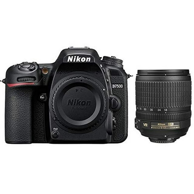 Nikon D7500 DSLR Camera (Body) - Walmart.com
