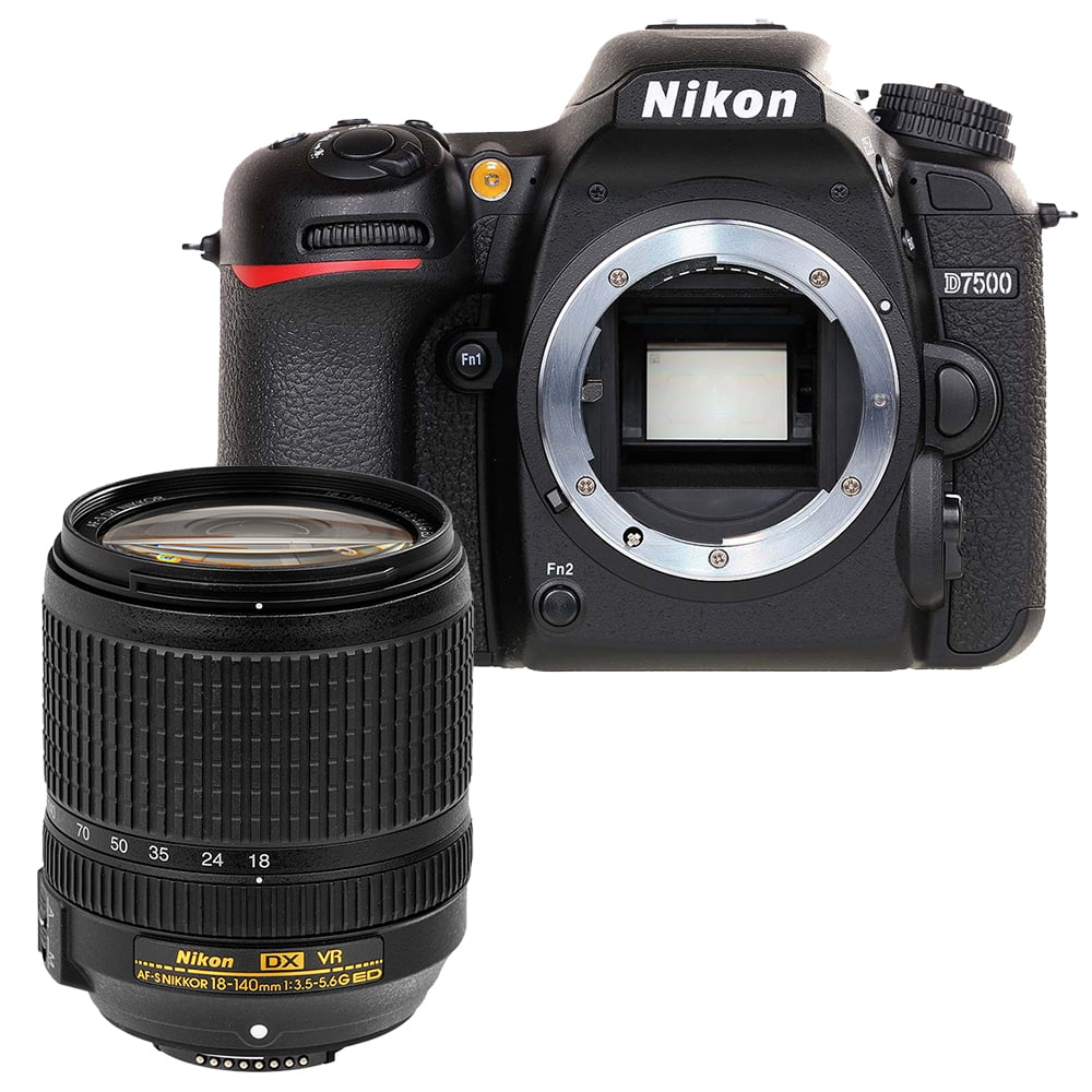 Nikon D7500 DSLR Camera with 18-140mm Lens 1582 (International Version ...