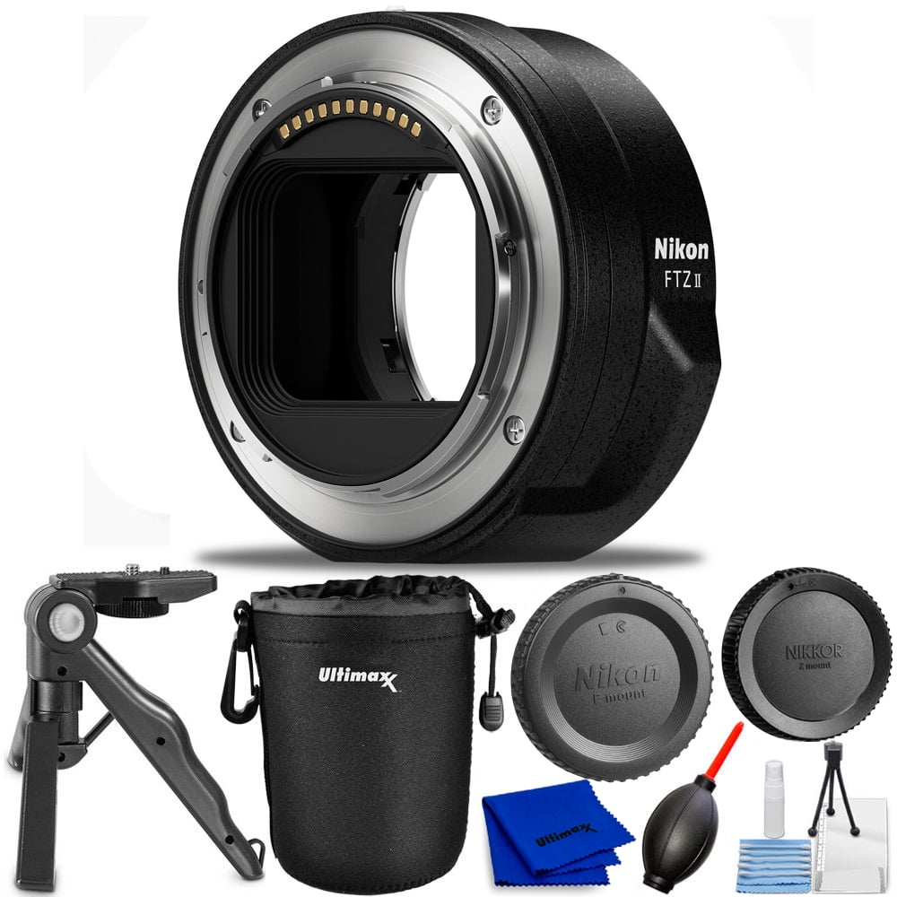 Nikon DSLR Camera FTZ II Mount Adapter 4264 - Accessory Bundle ...