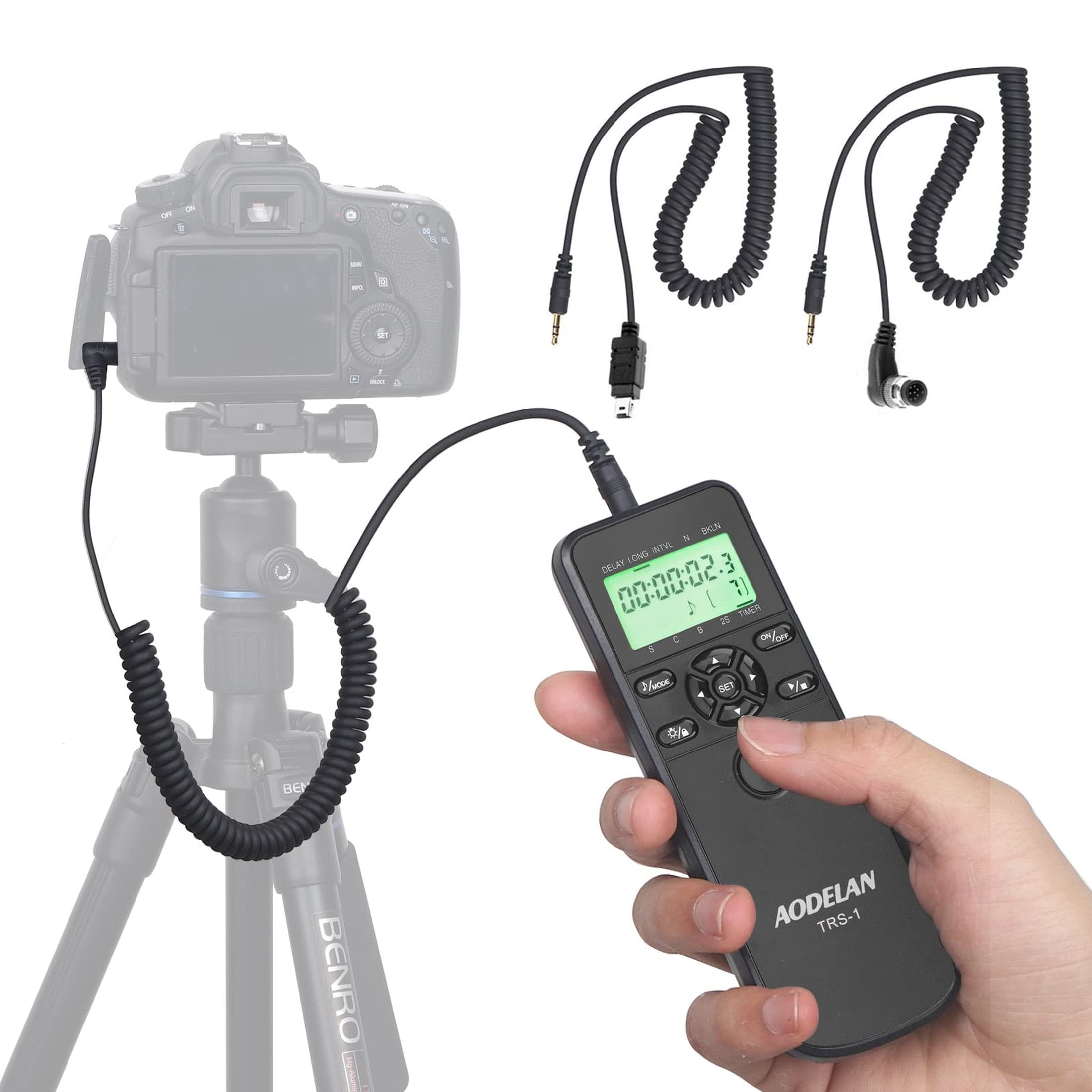 Nikon Kodak Interval Timer Remote Shutter Release with LCD Display - Walmart.com